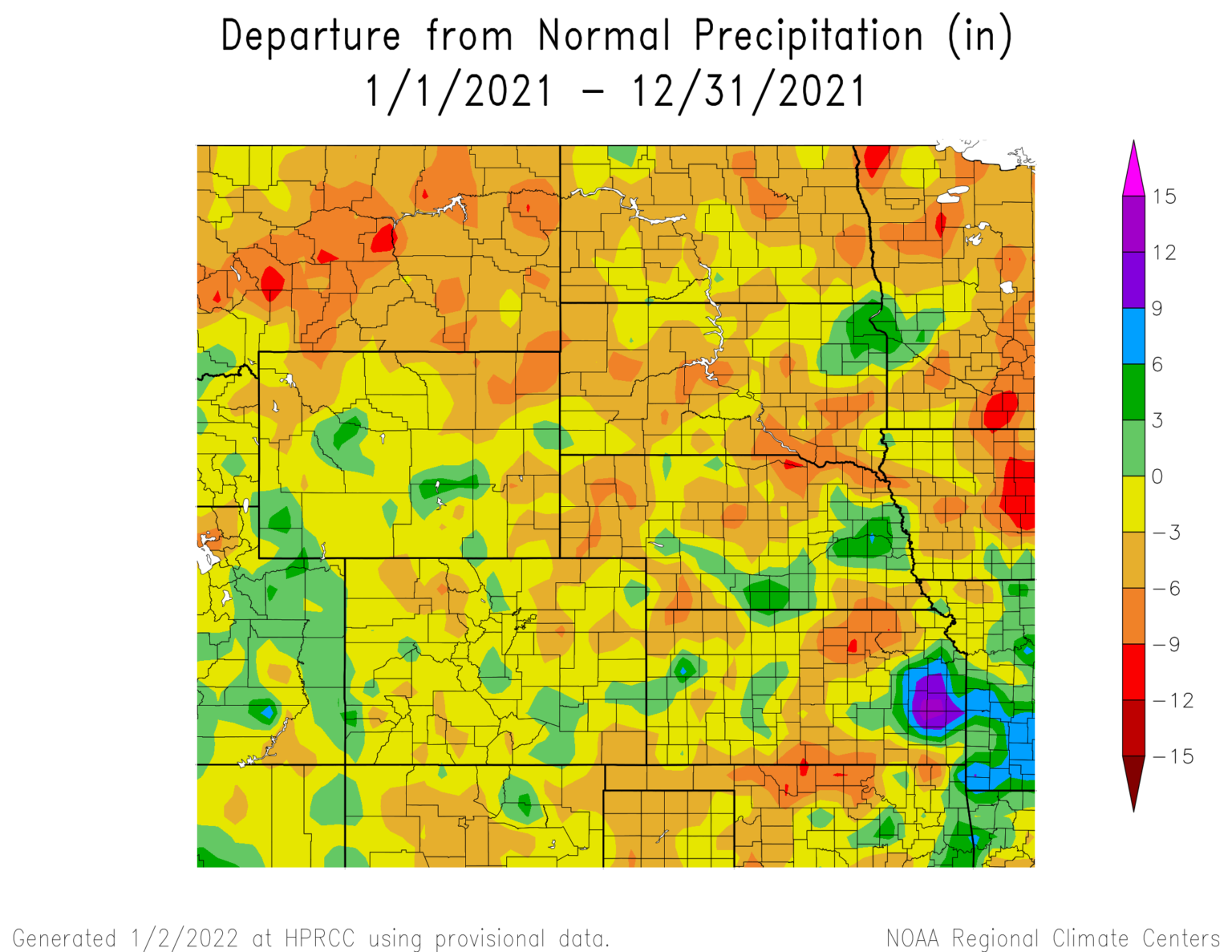 2021 Annual Climate Summary – High Plains Climate Mainstreet